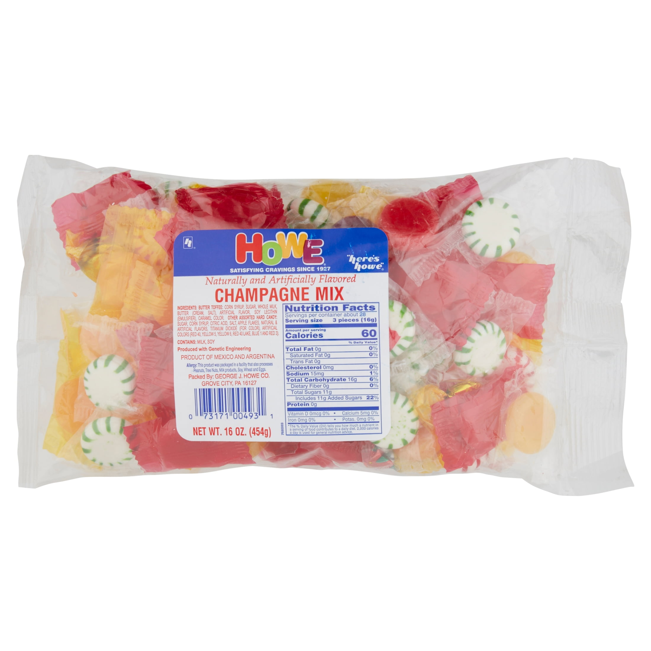 Howe Champagne Mix Hard Candy, 16 oz, Bag - Walmart.com