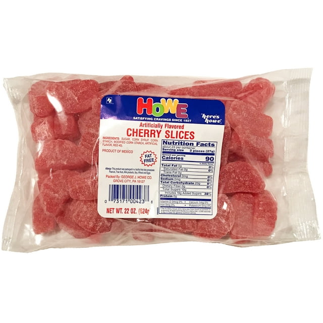 Howe Cherry Slices, Chewy Candy 22 oz Bag - Walmart.com