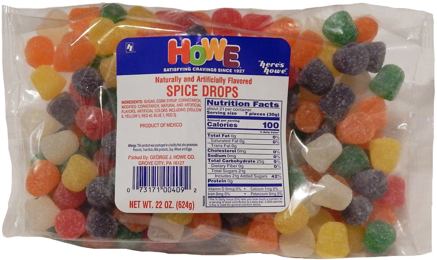 Howe Spice Drops, Chewy Candy 22 oz Bag - Walmart.com