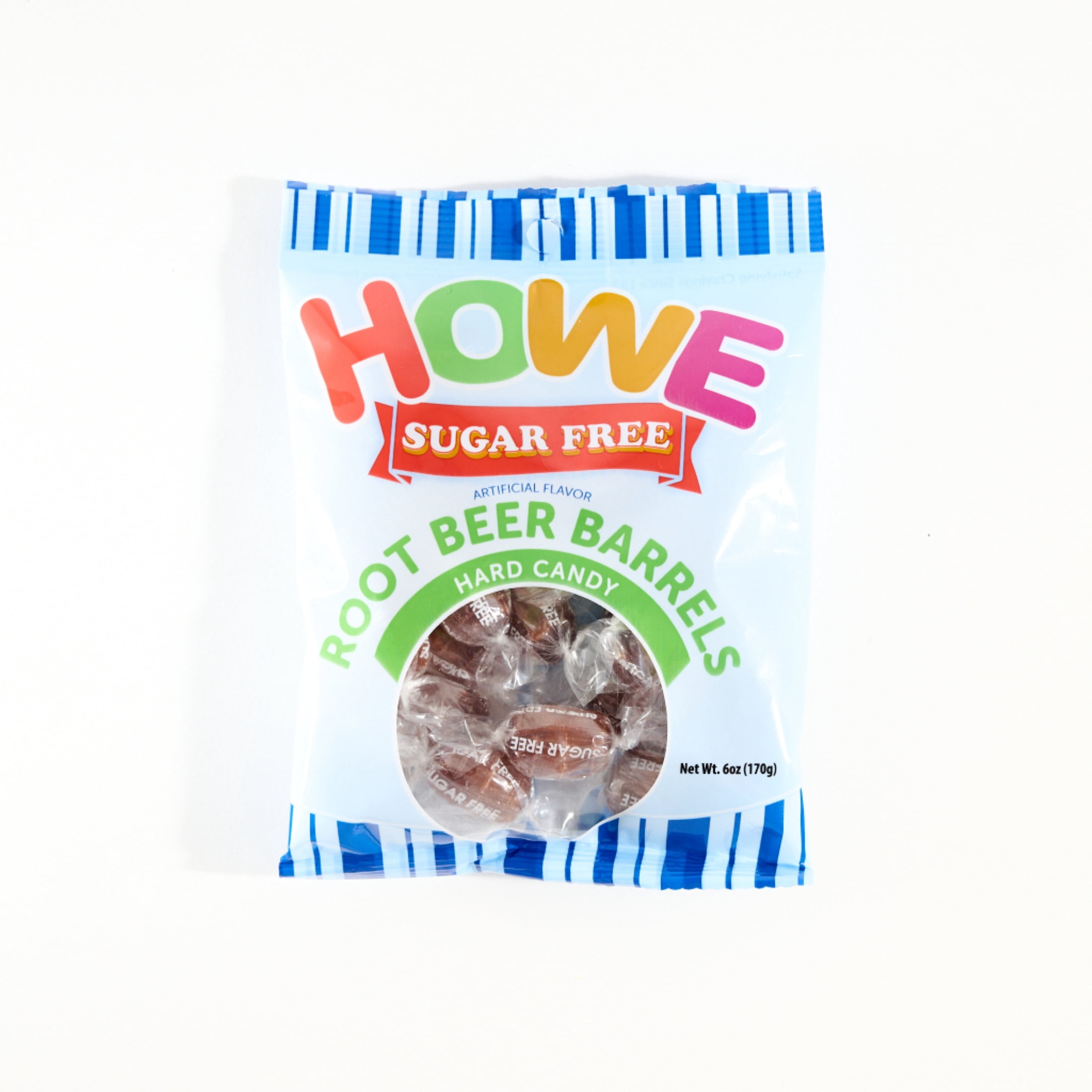 Howe Root Beer Barrel Candies, 6 oz Bag Individually Wrapped Classic ...