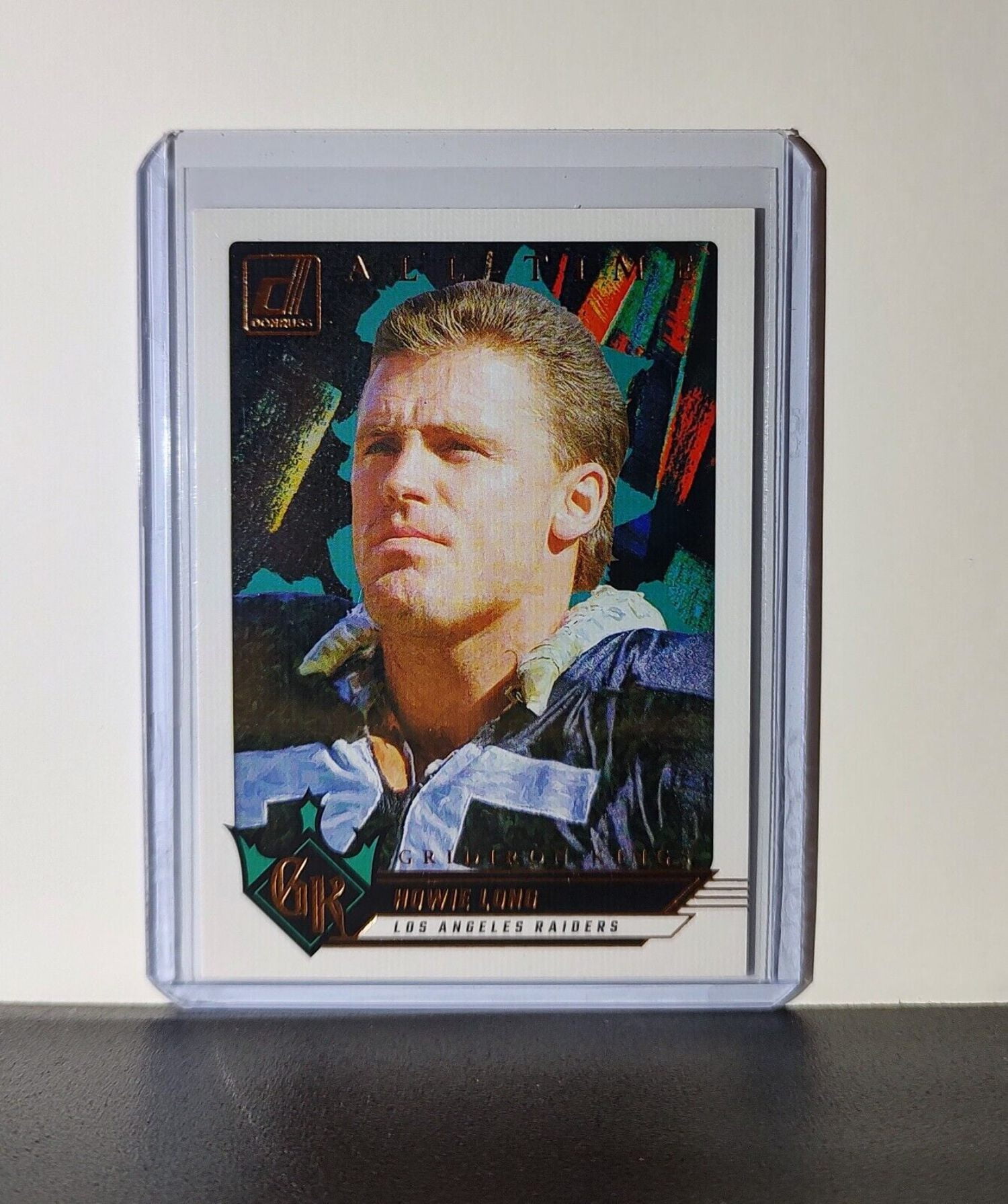 Howie Long 2024 Panini Donruss NFL #10 All-Time Gridiron Kings Card Los ...