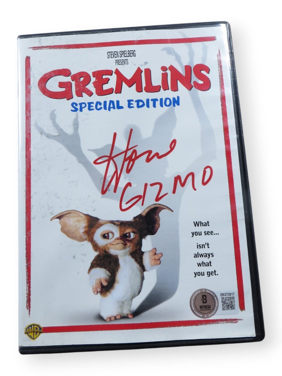 Howie Mandel Signed Autograph DVD & Cover Gremlins "Gizmo" 2 Autos BAS ...