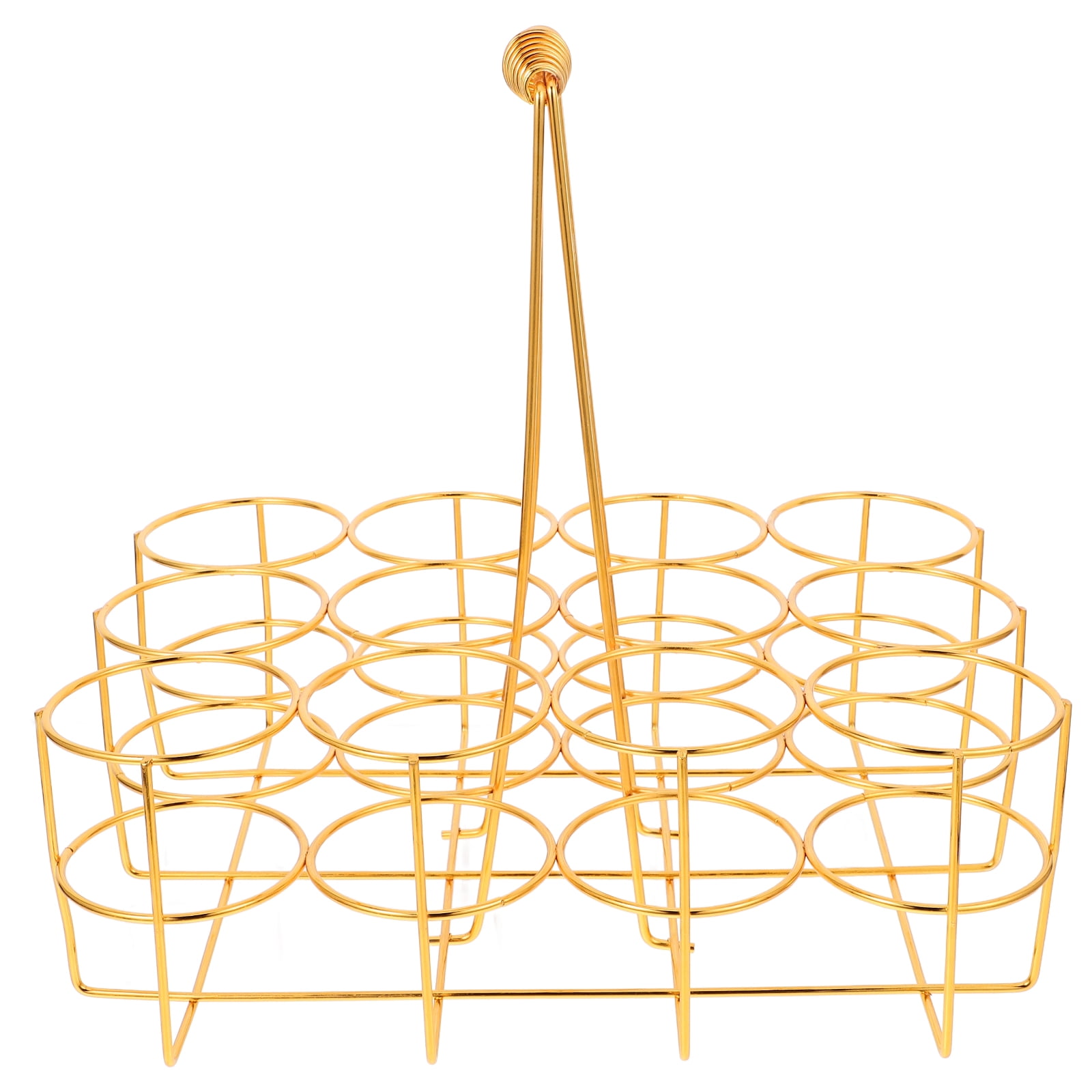 Howish Beer Rack Bottle Carrier 12 Bottles Bar Liqueur Rack Basket Cup ...