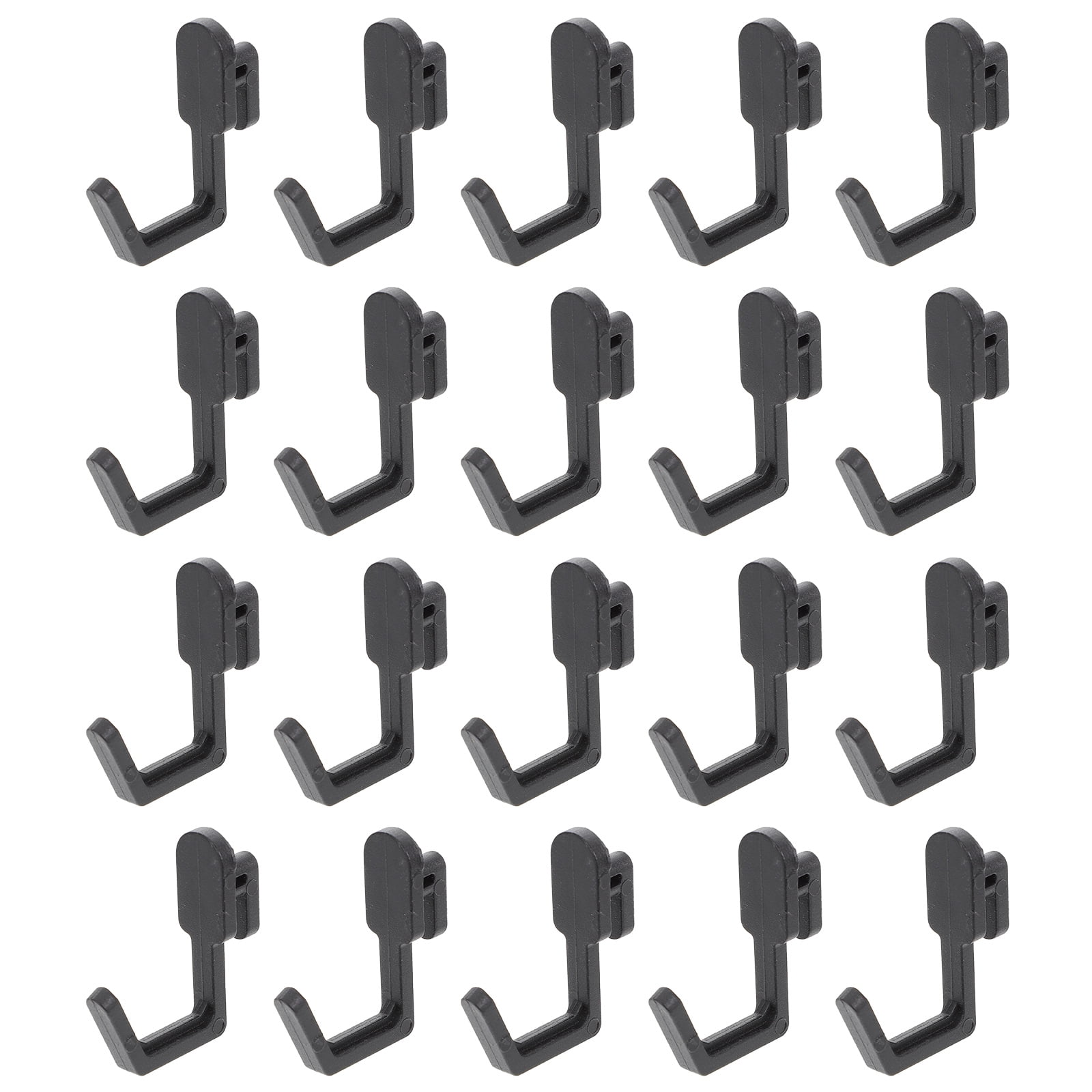 Howish J Shape Hook 20pcs J Shape Pegboard Hooks for Hanging Coats Hats ...