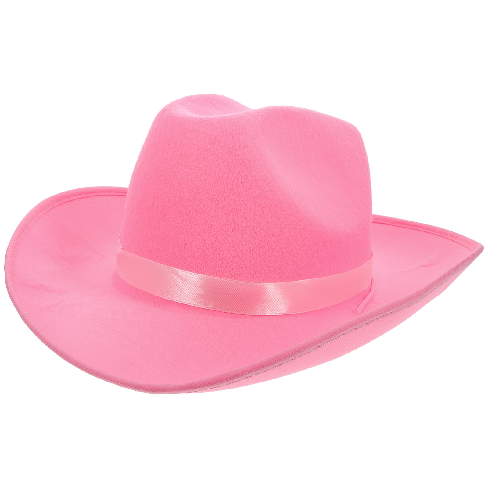 Howish Party Hat Western Cowgirl Felt Hat for Adults - Party Costume Dress-Up Accessory(14.96 ...