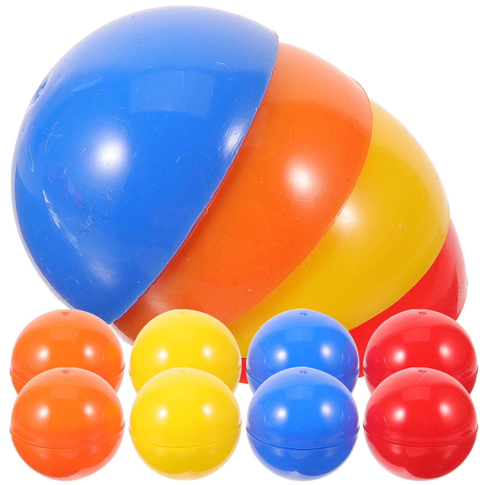 Howish Pong Balls 100pcs Mixed Color Bingo Pong Balls for Games and ...