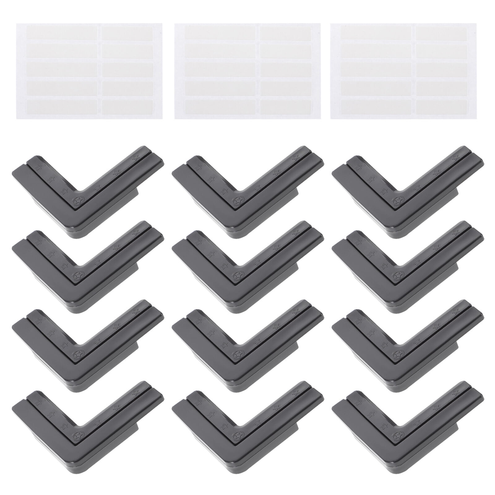Howish Sharp-Bumper 12pcs Edges Protectors Cuttable Sharp-corner ...