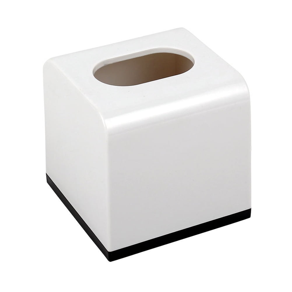 Howish Tissue Container Plastic Tissue Box Holder Square Facial Tissue ...