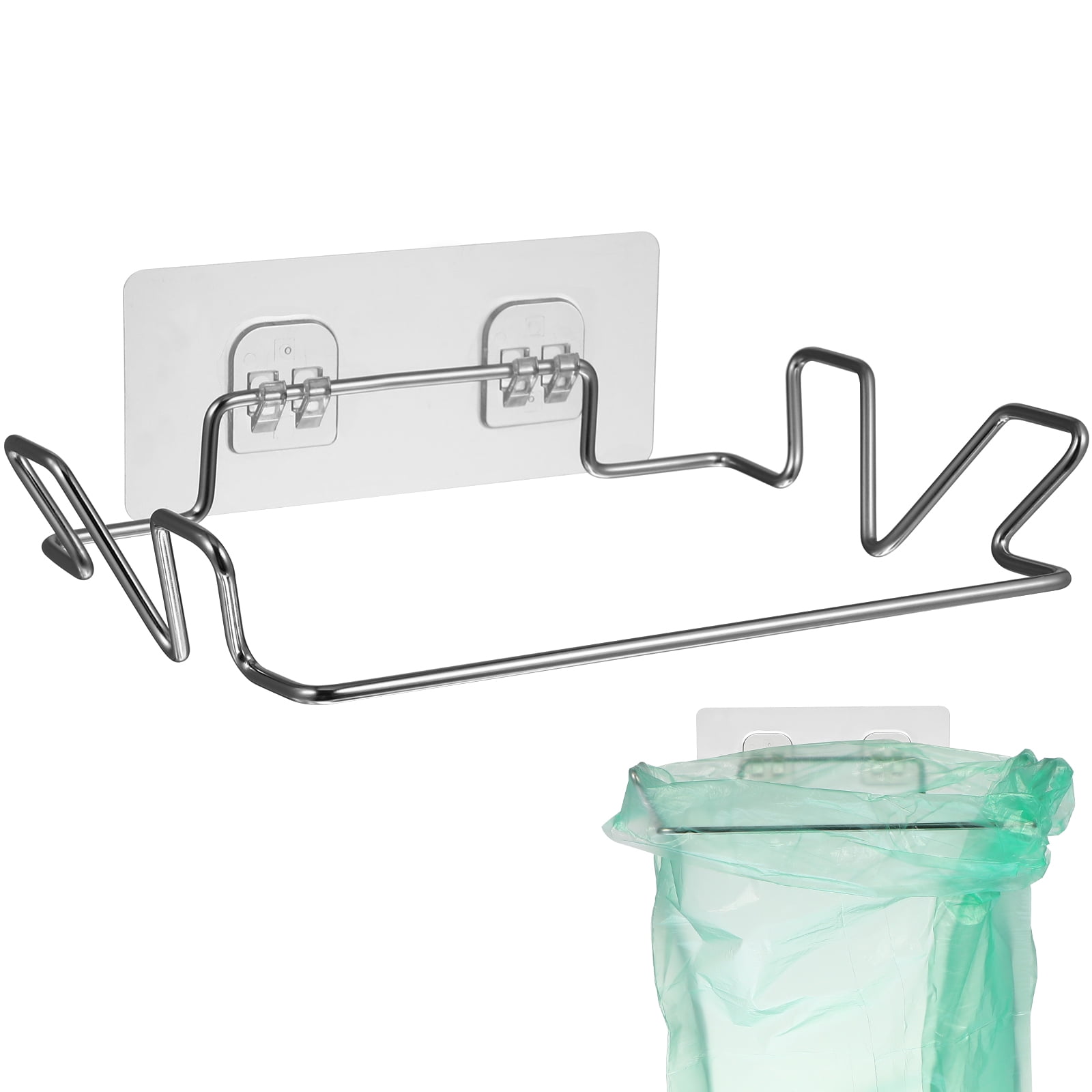 Howish Trash Rack Stainless Steel Trash Bag Holder for Kitchen and ...