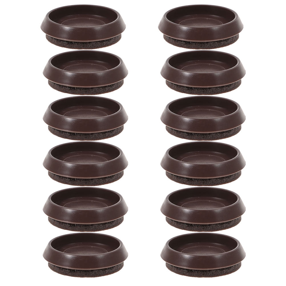 Howish caster cups 12pcs Furniture Coaster Chair Wheel Stoppers Felt ...