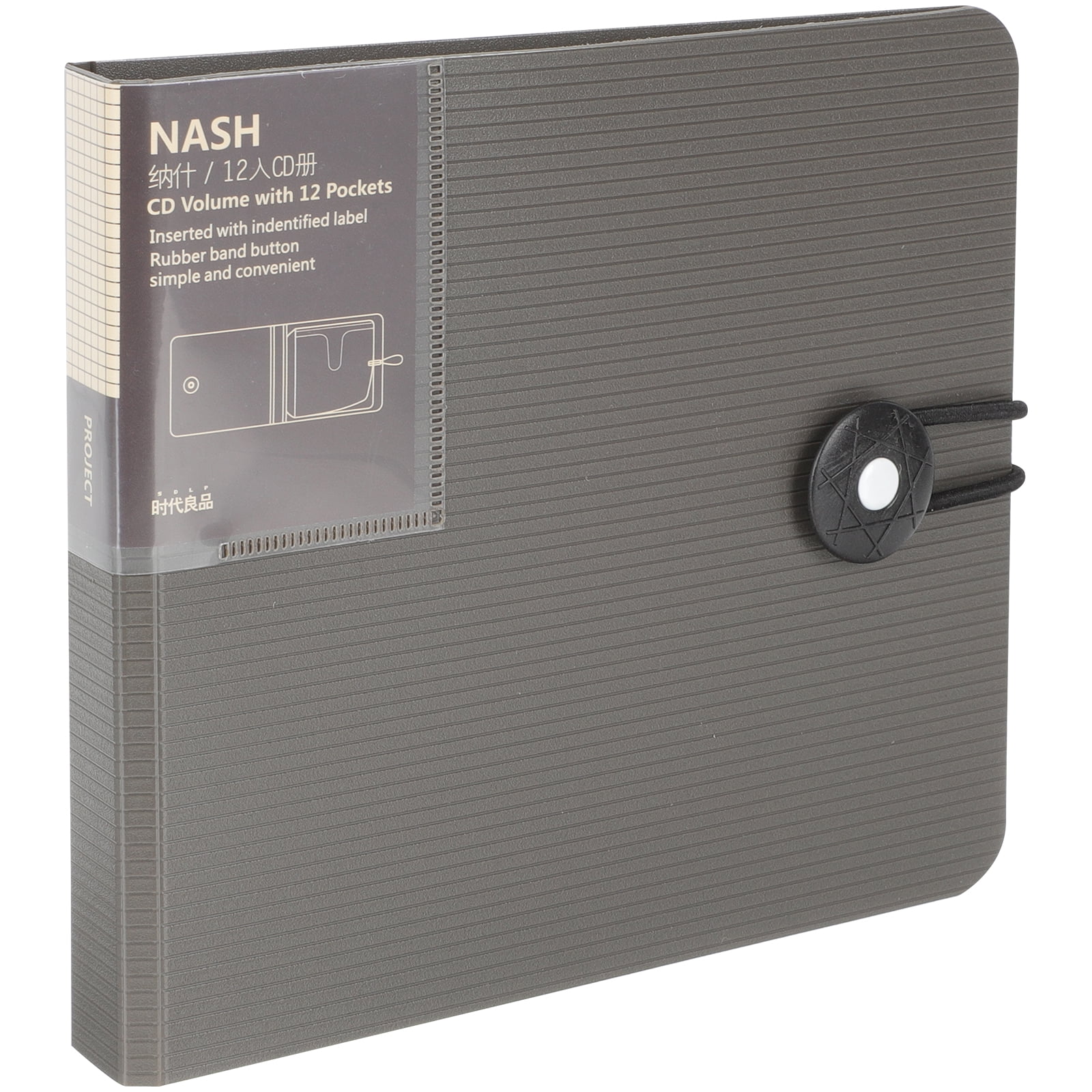 Howish cd binder CD Storage Case 12 Capacity CD Media Collection Bag ...