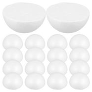 Juvale 4 Inch Foam Balls for Crafts 12 Pack White Polystyrene Spheres ...