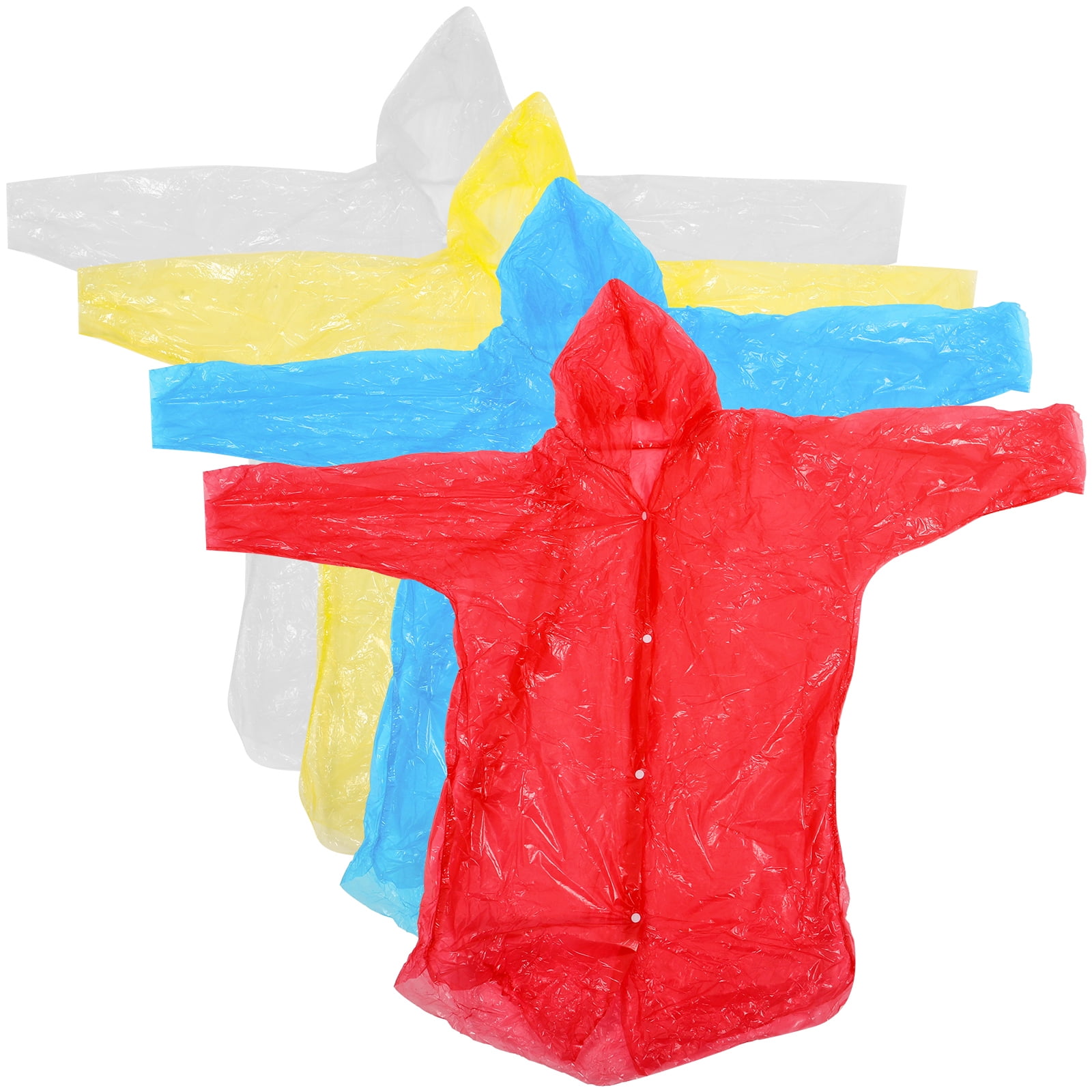 Howish kids raincoat 4 Kids Disposable Protective Coveralls Rain Poncho ...