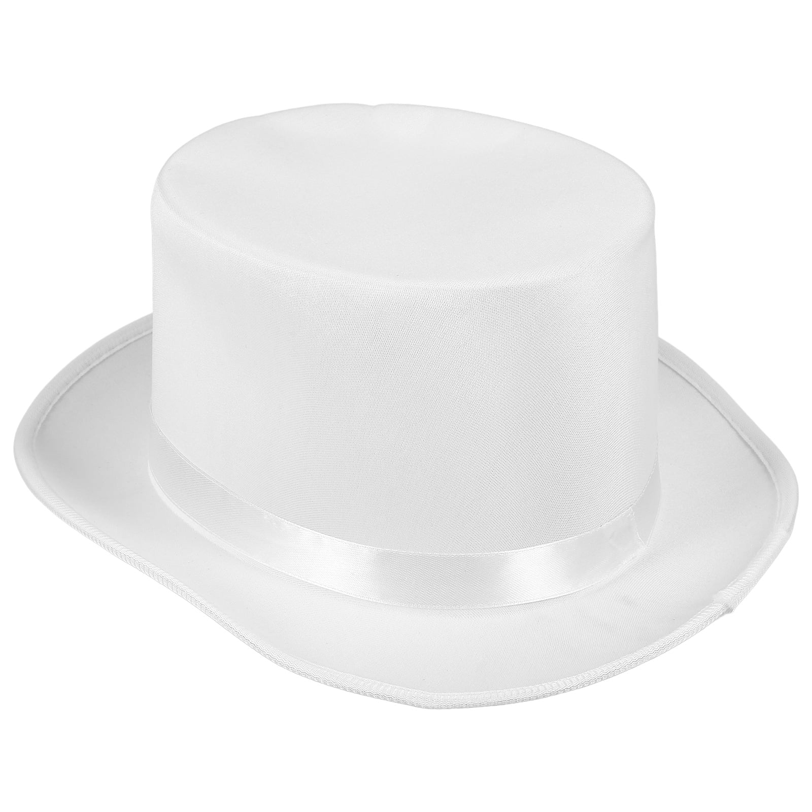 Howish party hat Black Satin Magician Hat Costume Party Accessory(11.81 ...