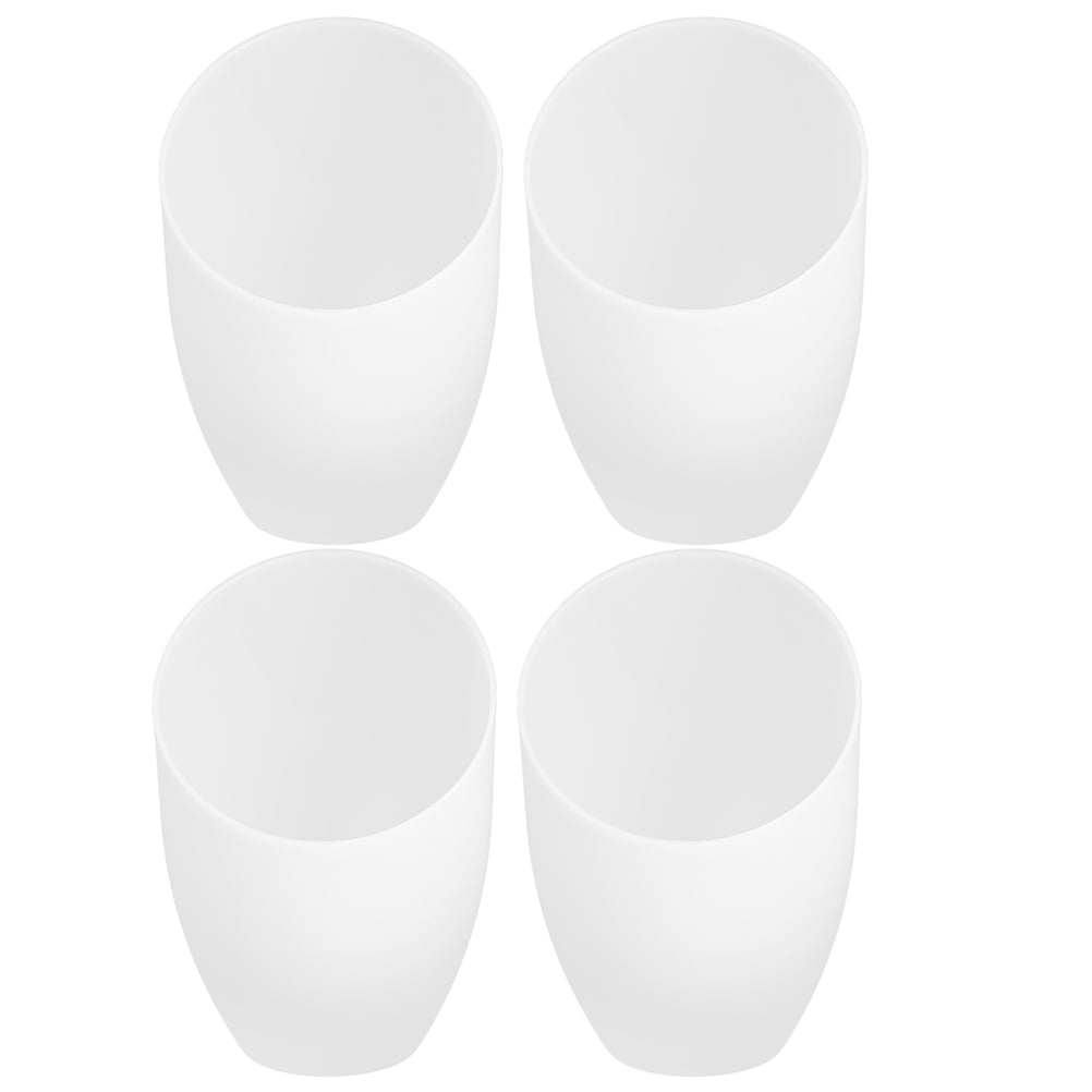 Howish plastic lamp shade 4 Pack White Lamp Shades for LED Ceiling ...