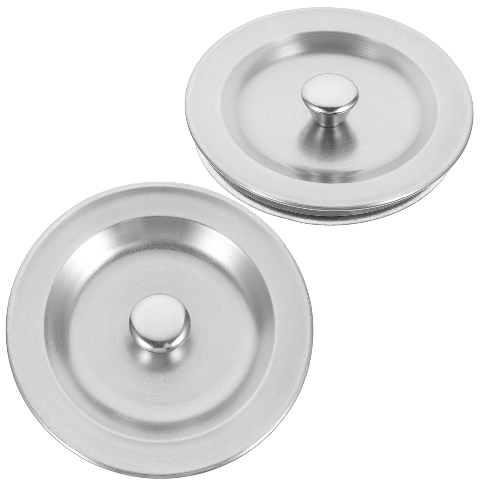Howish sink plug Kitchen Sink Stopper Stainless Steel Plug (8.8 x 8.8 x ...