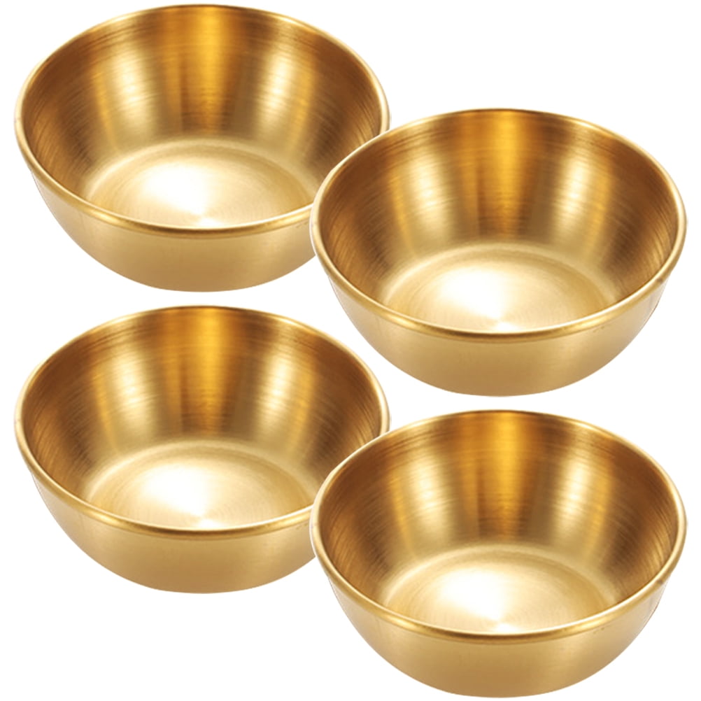 Howish steel bowl 4Pcs Stainless Steel Dipping Bowls Kitchen Sauce ...