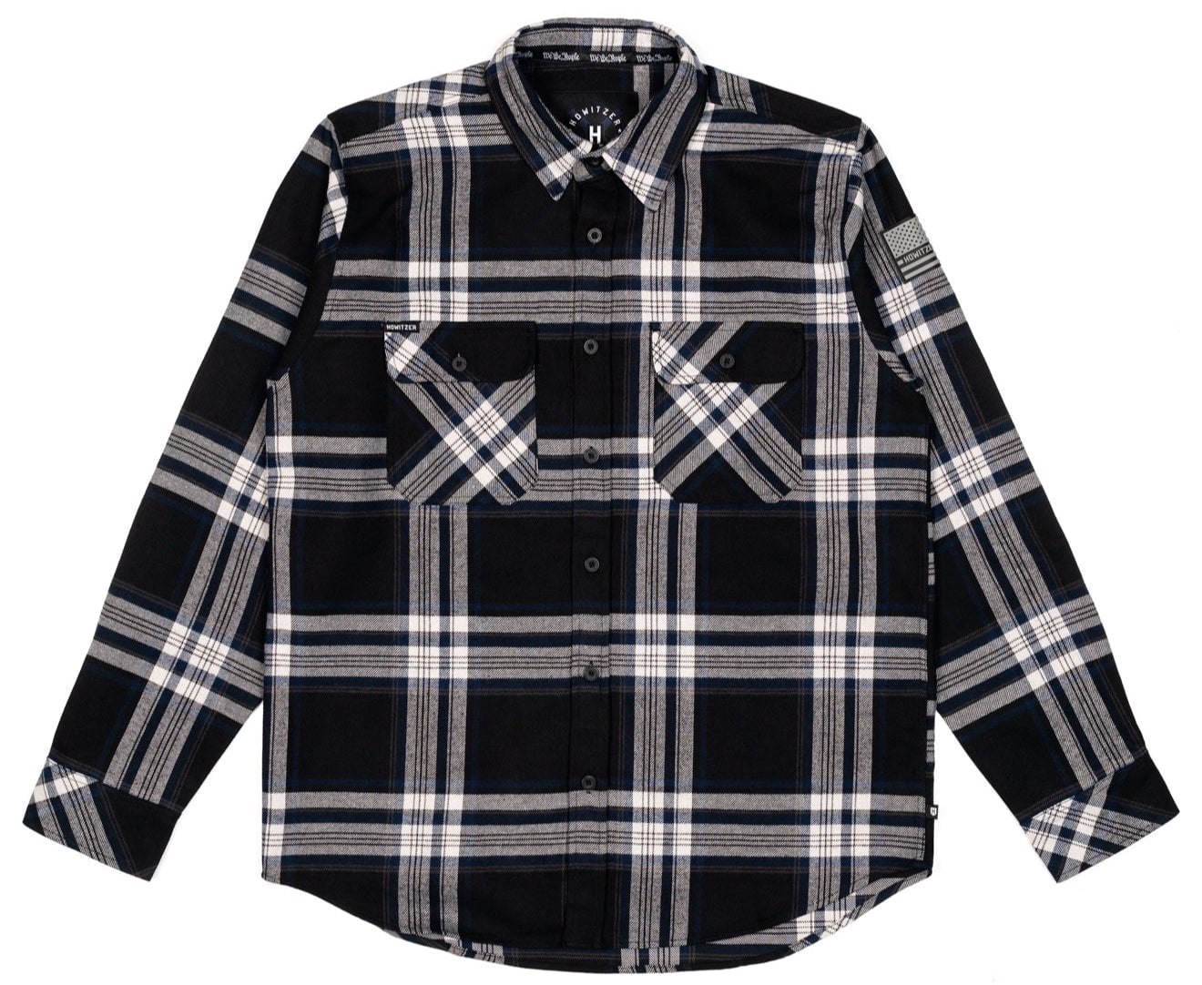 Howitzer Style Men's Flannel Shirt Captain - Walmart.com