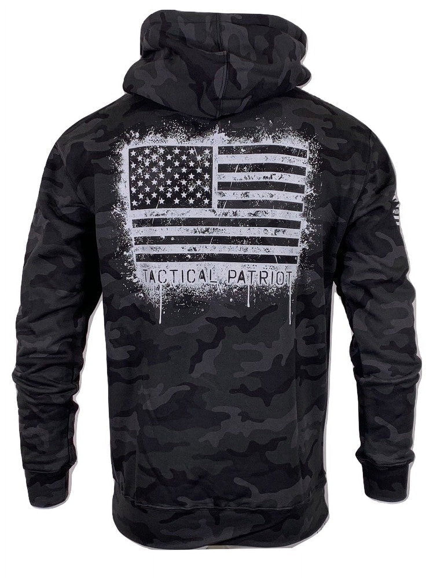 Howitzer Style Men's Hoodie Pullover TACTICAL PATRIOT Camo MFG ...