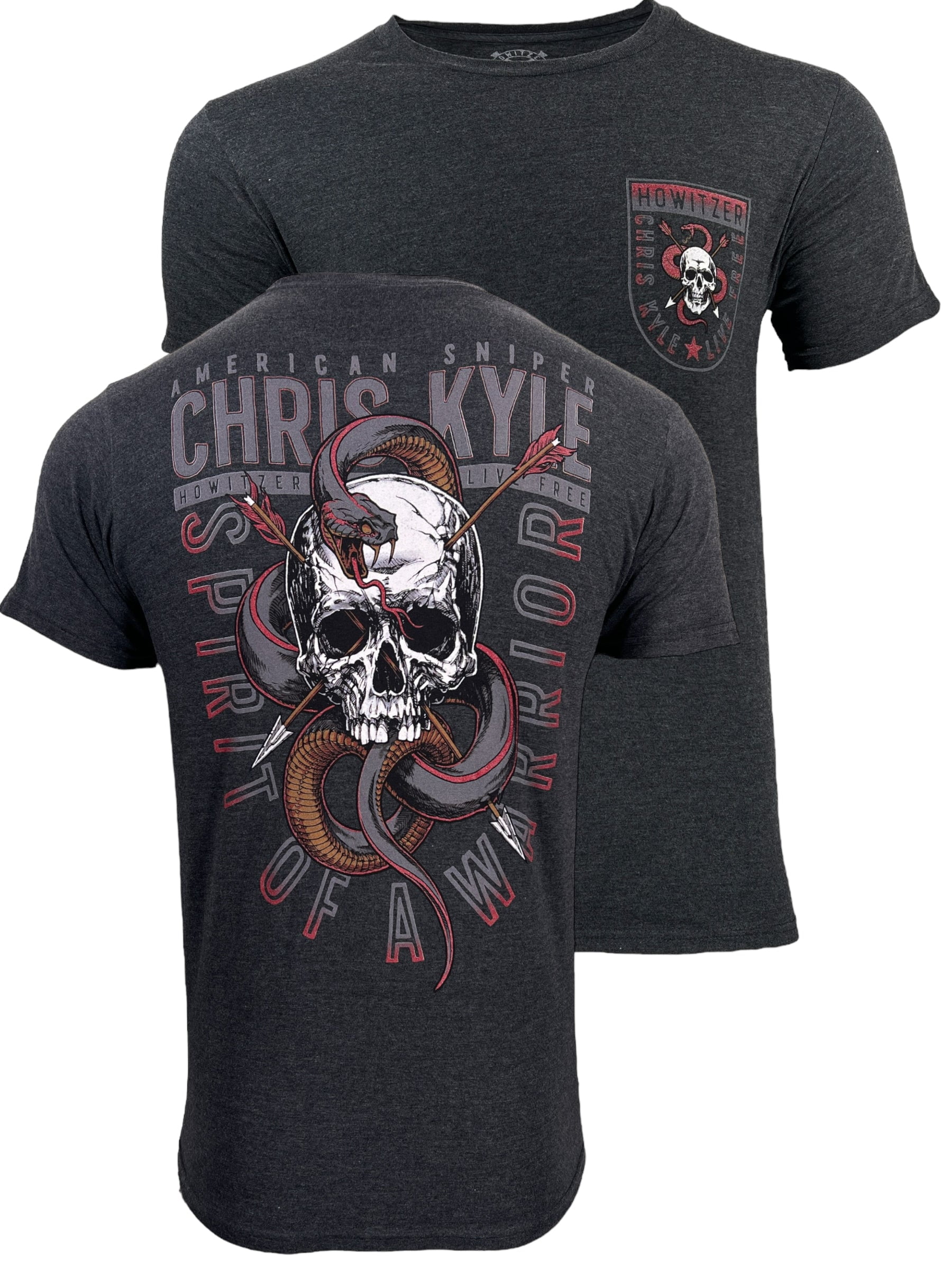 Howitzer Style Men's T-Shirt Chris Kyle Insignia Military Grunt MFG ...