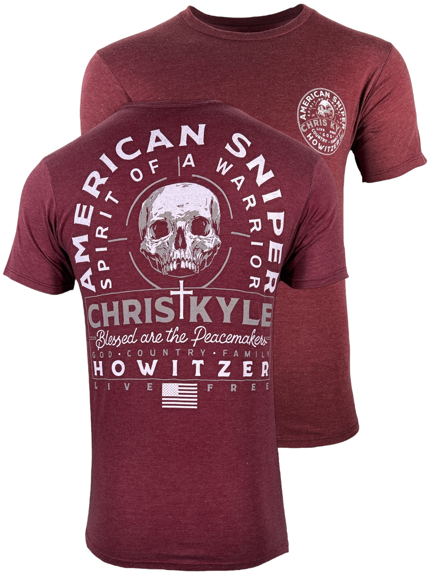 Howitzer Style Men's T-Shirt Chris Kyle Trigger Military Grunt MFG ...
