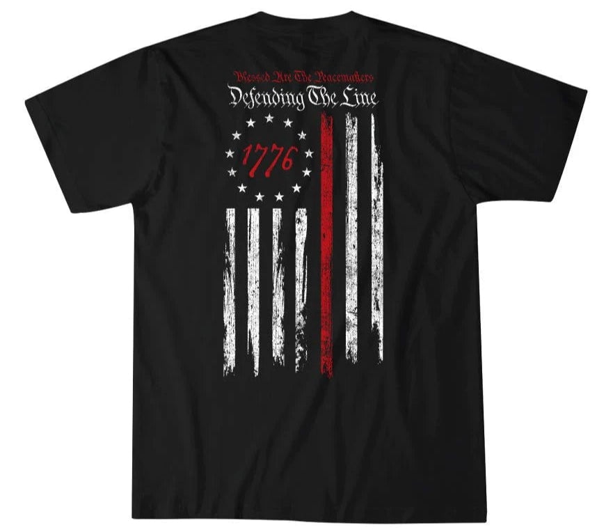 Howitzer Style Men's T-Shirt Defending The Line MFG - Walmart.com
