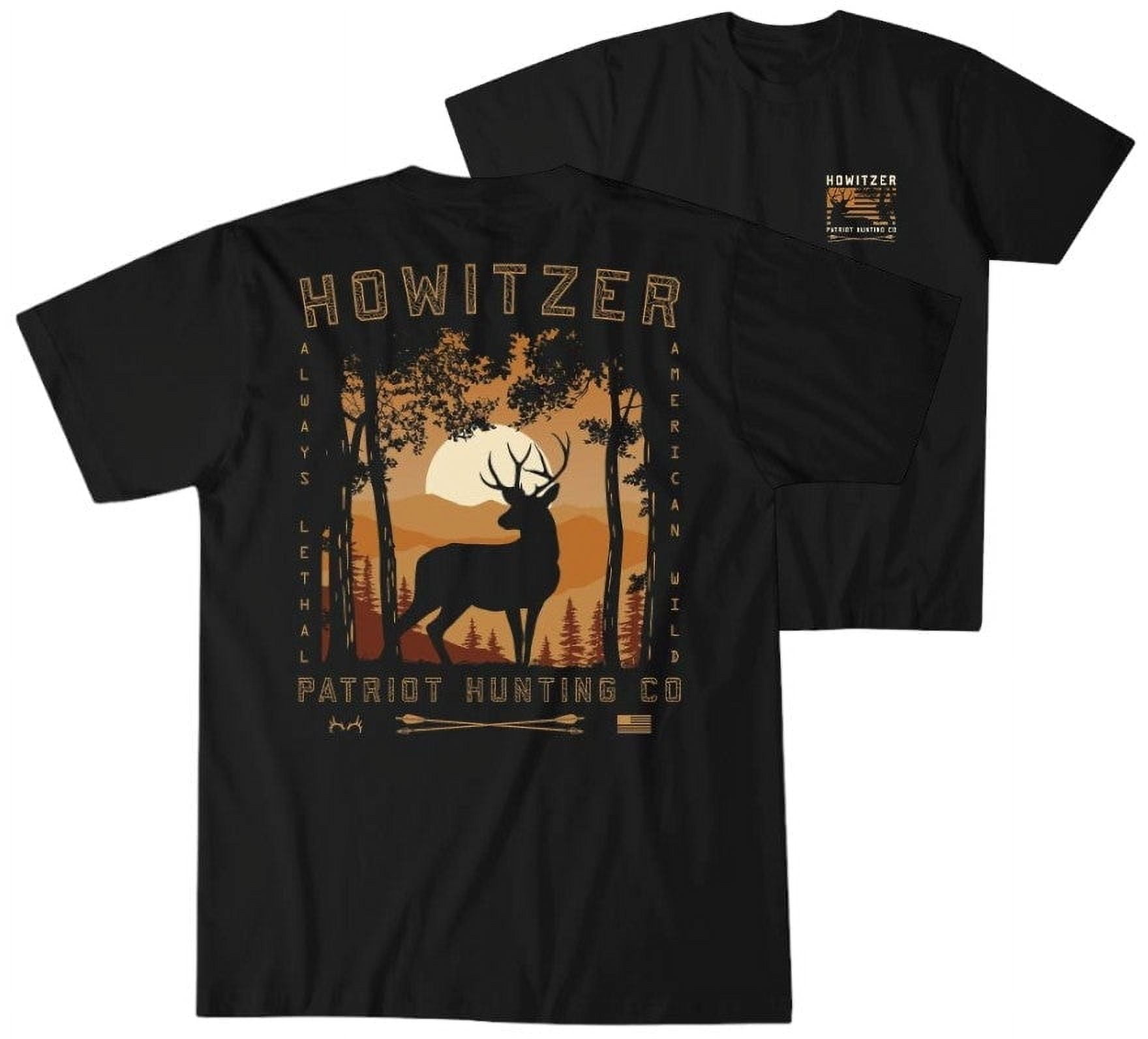 Howitzer Style Men's T-Shirt Patriot Hunting Military Grunt MFG ...