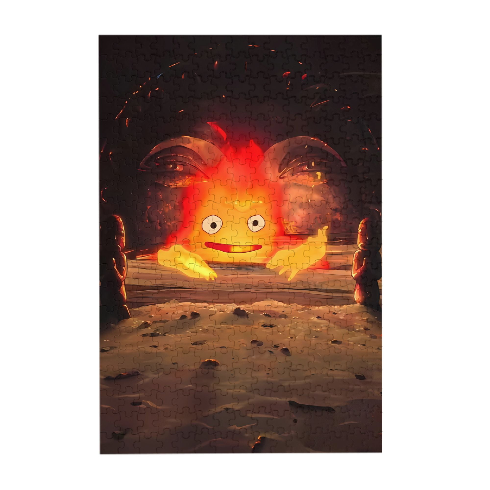 Howl'S Moving Castle Calcifer 300 Piece Puzzles, Wooden Jigsaw Puzzle ...