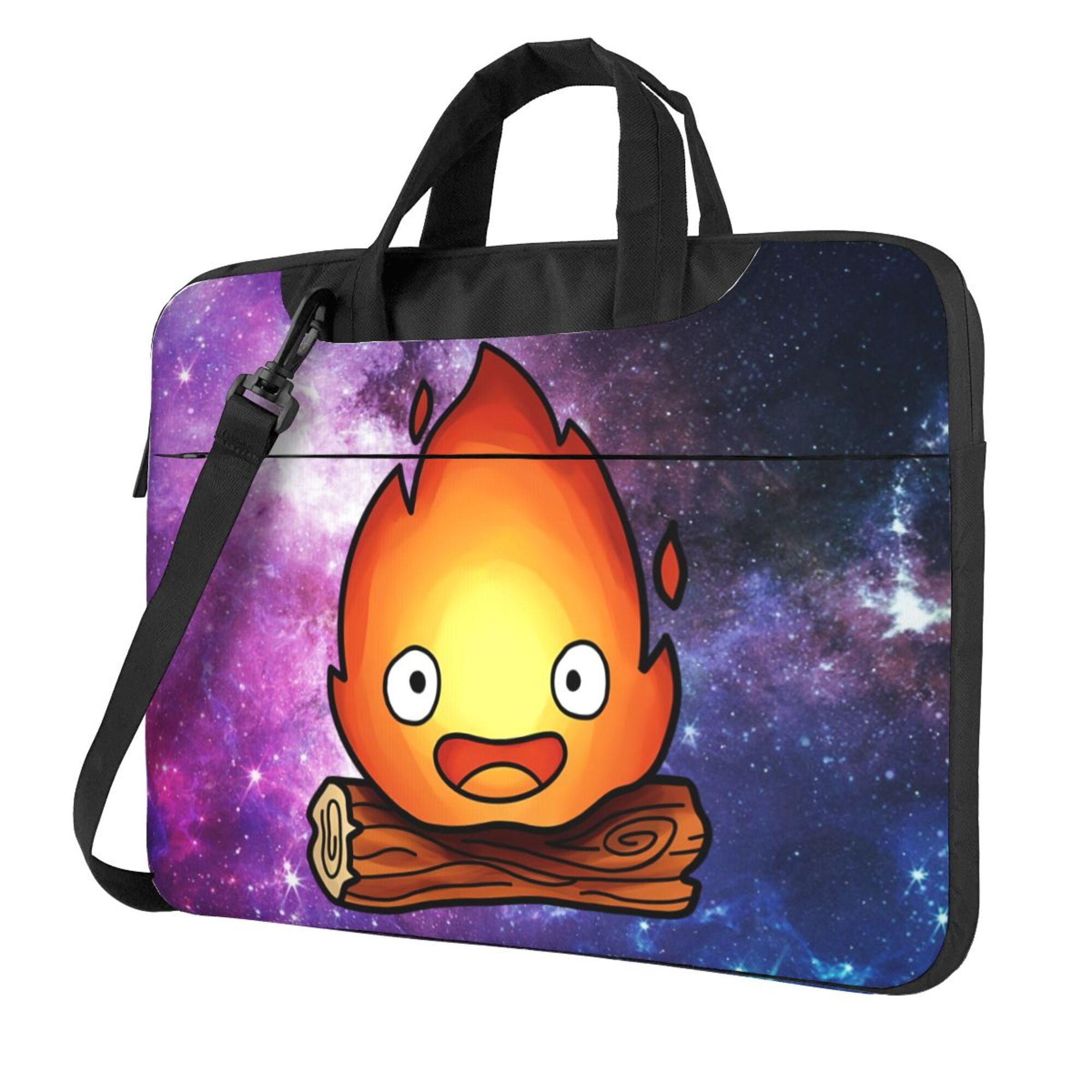 Howl'S Moving Castle Calcifer Laptop Bag Laptop Case Computer Notebook ...