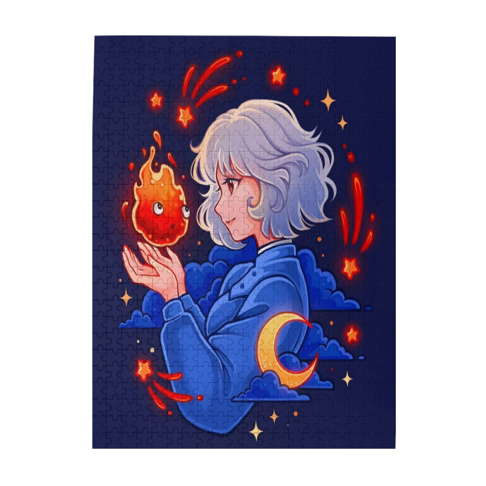 Howl'S Moving Castle Jigsaw Puzzles 300 500 1000 Piece Colorful ...