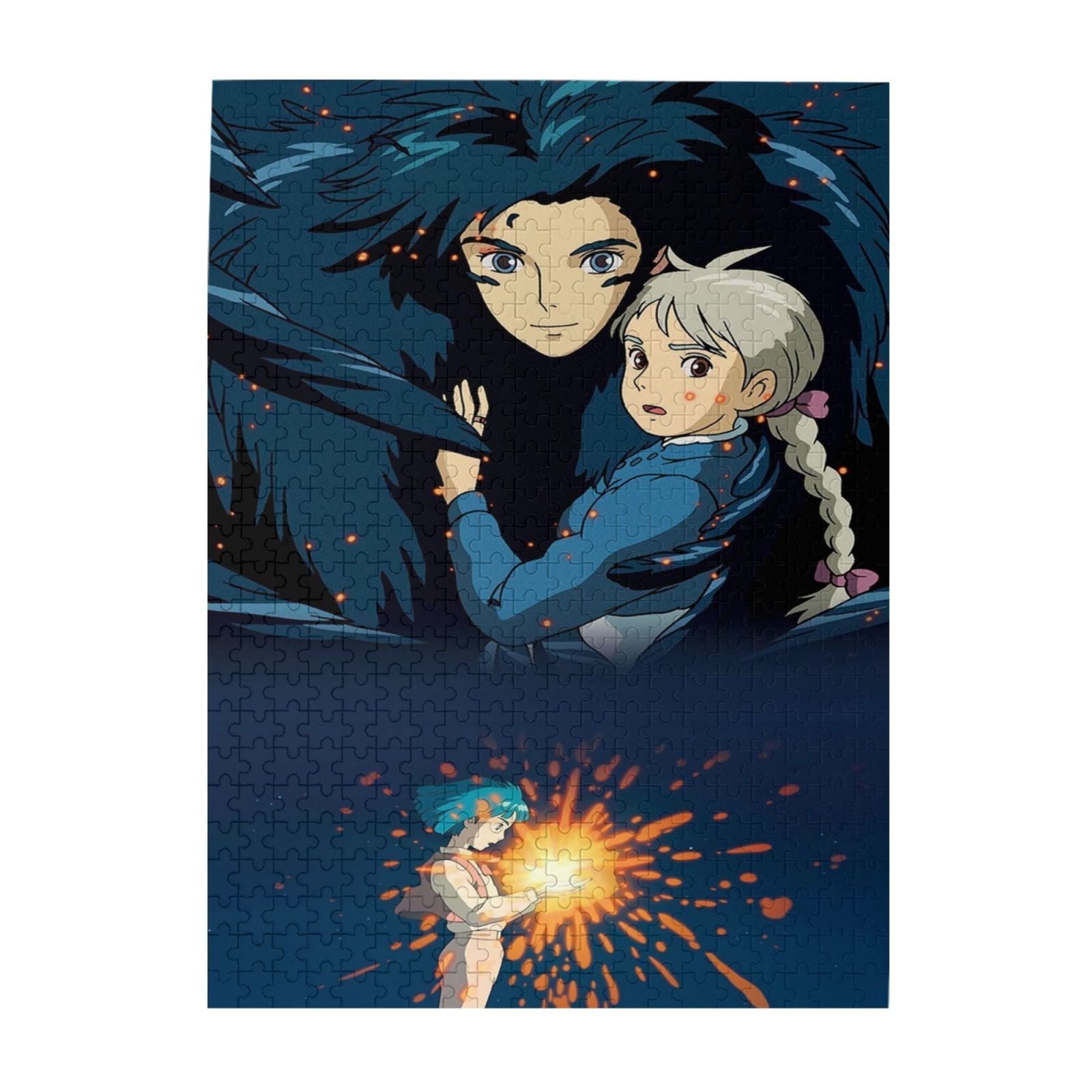 Howl'S Moving Castle Jigsaw Puzzles 300 500 1000 Piece Colorful ...
