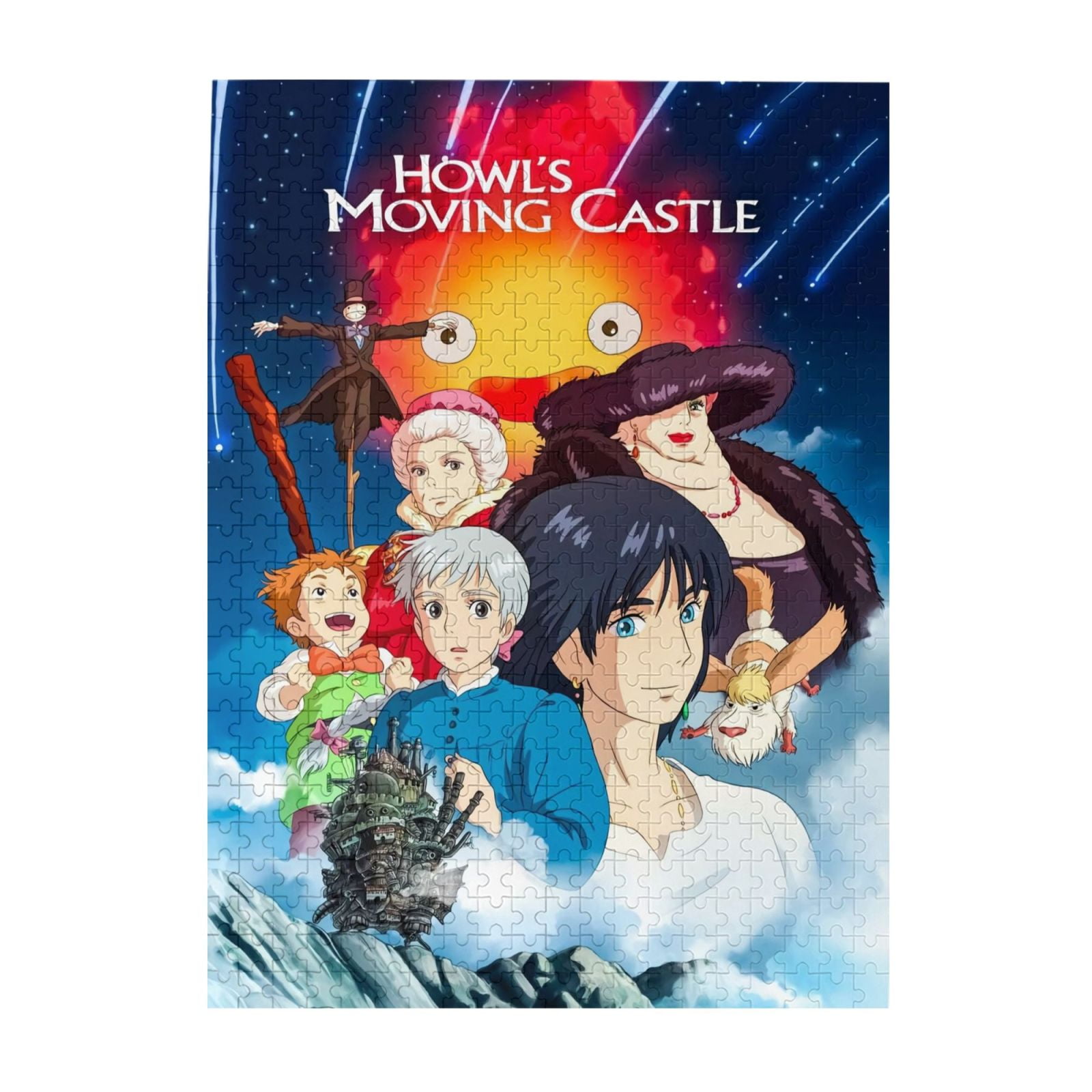 Howl'S Moving Castle Jigsaw Puzzles 300 500 1000 Piece Colorful ...