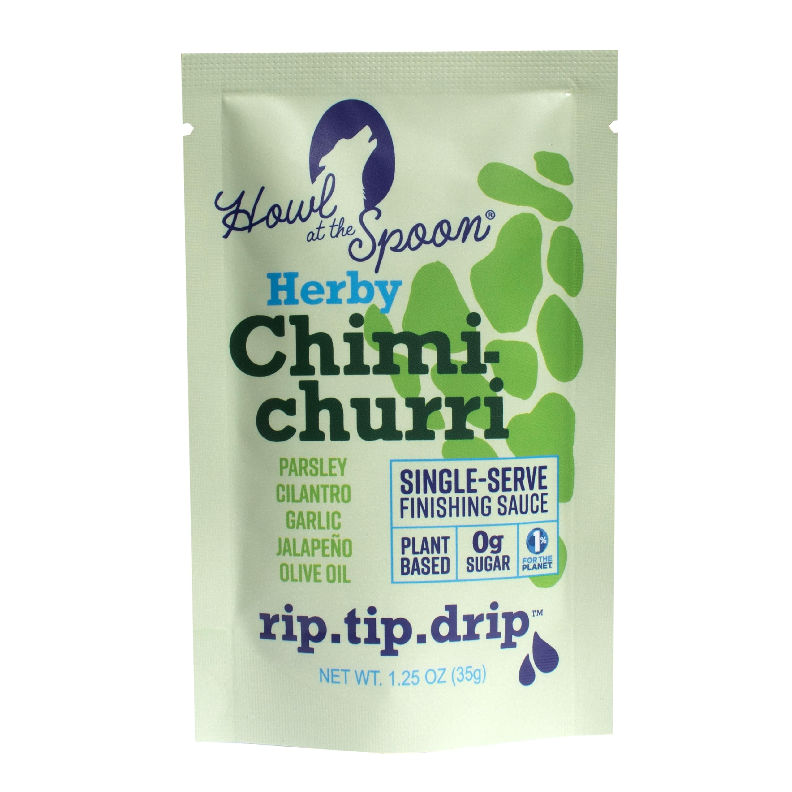 Howl at the Spoon's TSF6 Chimichurri 6-pack - Single Serve Sauce ...