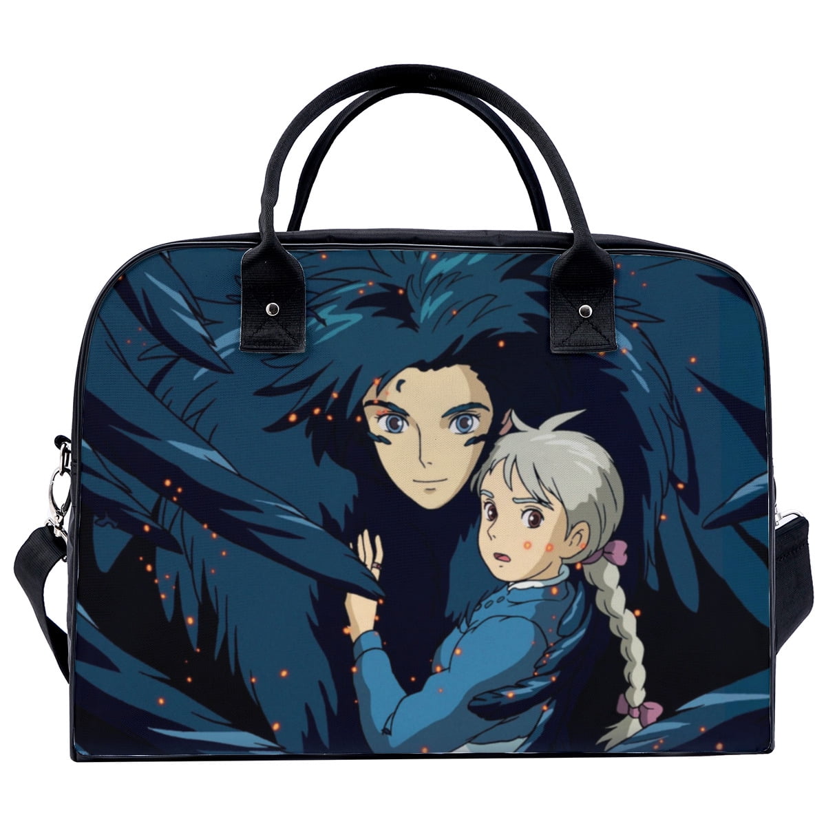 Howl's Moving Castle Hand-held travel duffel bag, waterproof weekend ...