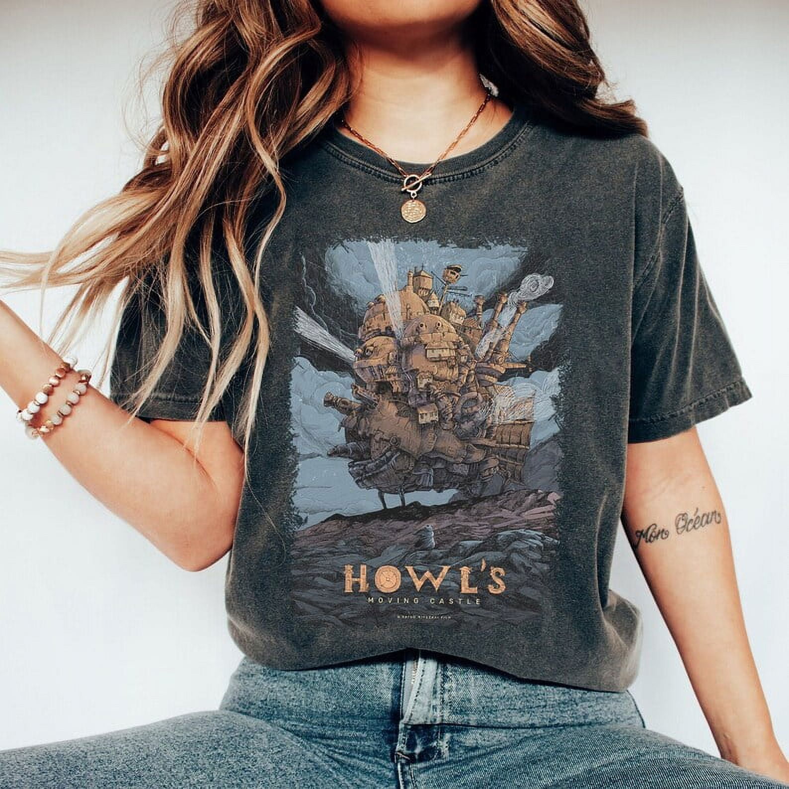 Howl's Moving Castle Shirt, Howl T-Shirt, Studio Ghibli Shirt, Hayao ...