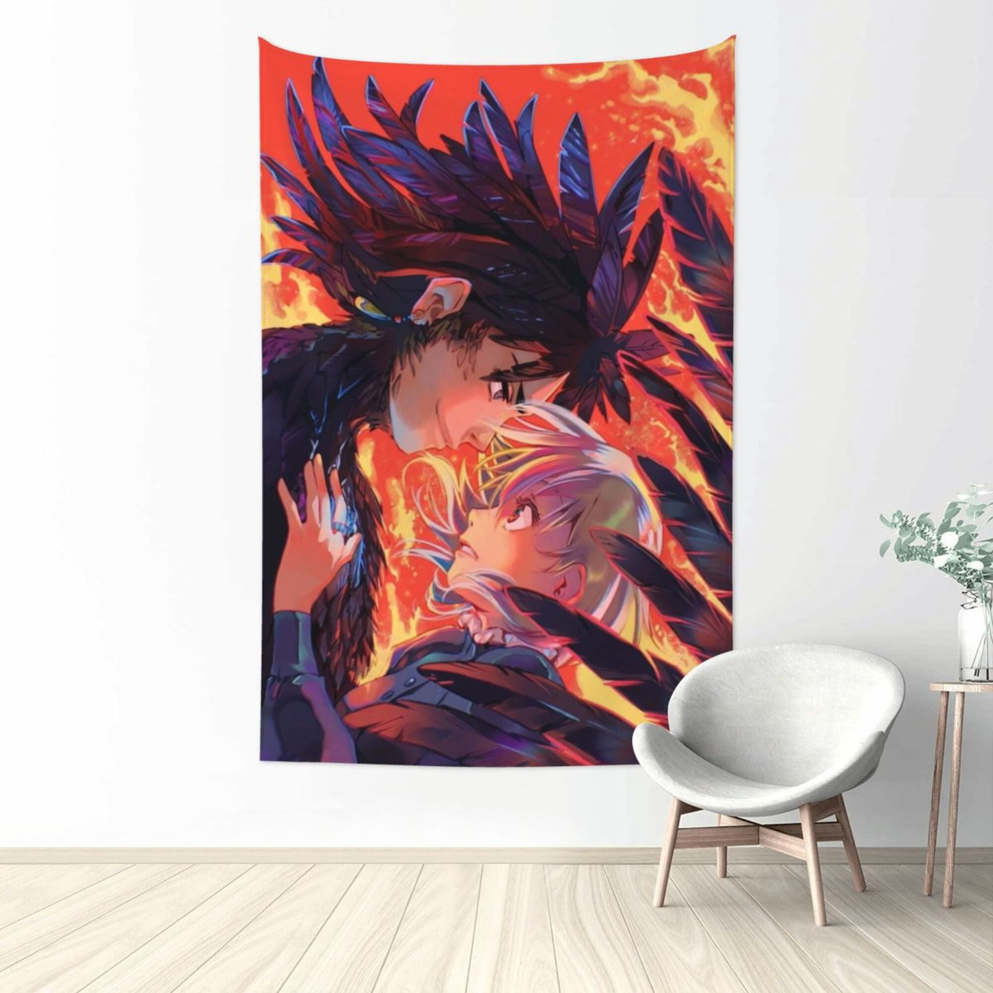 Howl's Moving Castle Tapestry Poster Printing Wall Hanging Tapestries ...