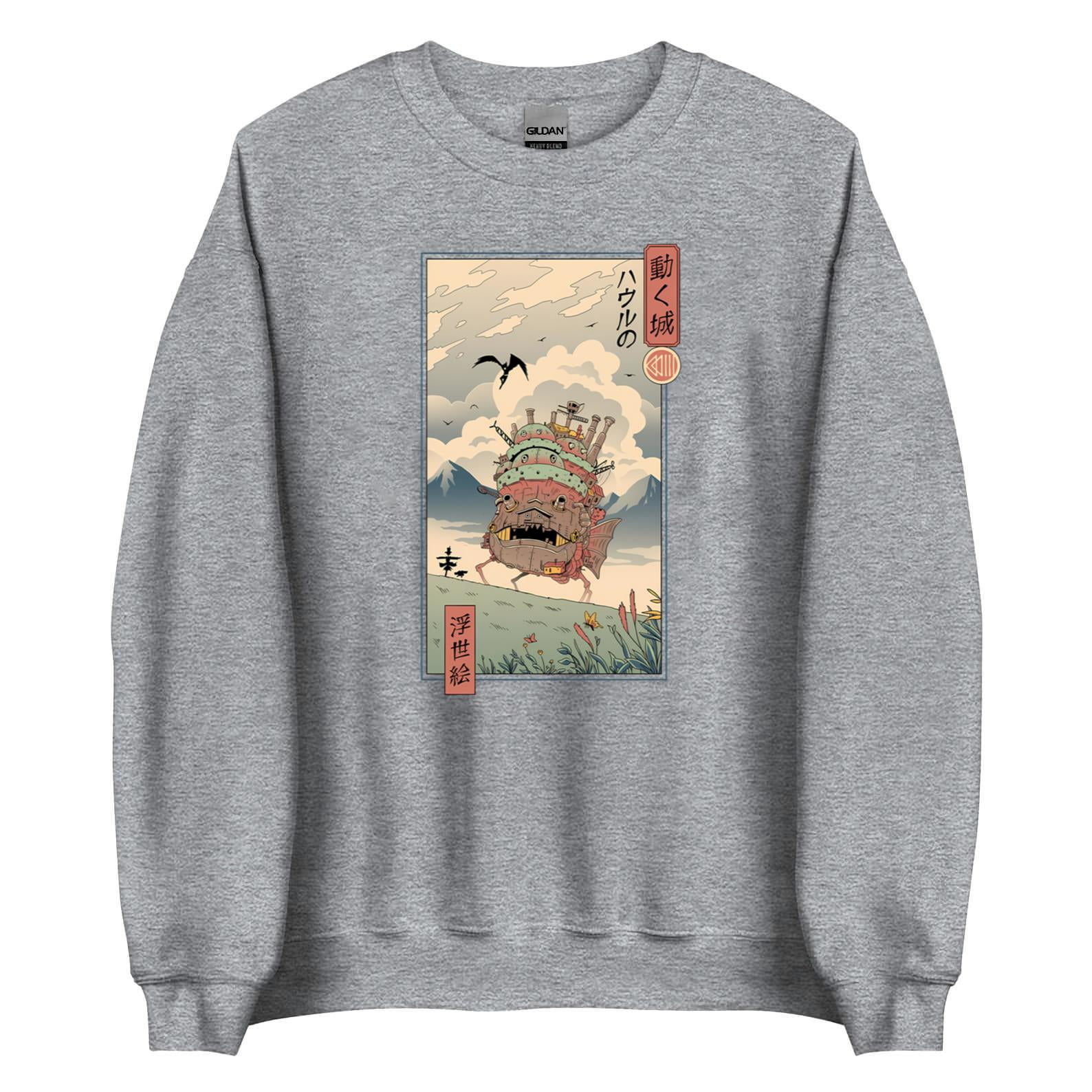 Howl's Moving Castle Ukiyo-e Shirt, Howl T-Shirt, Studio Ghibli Shirt ...