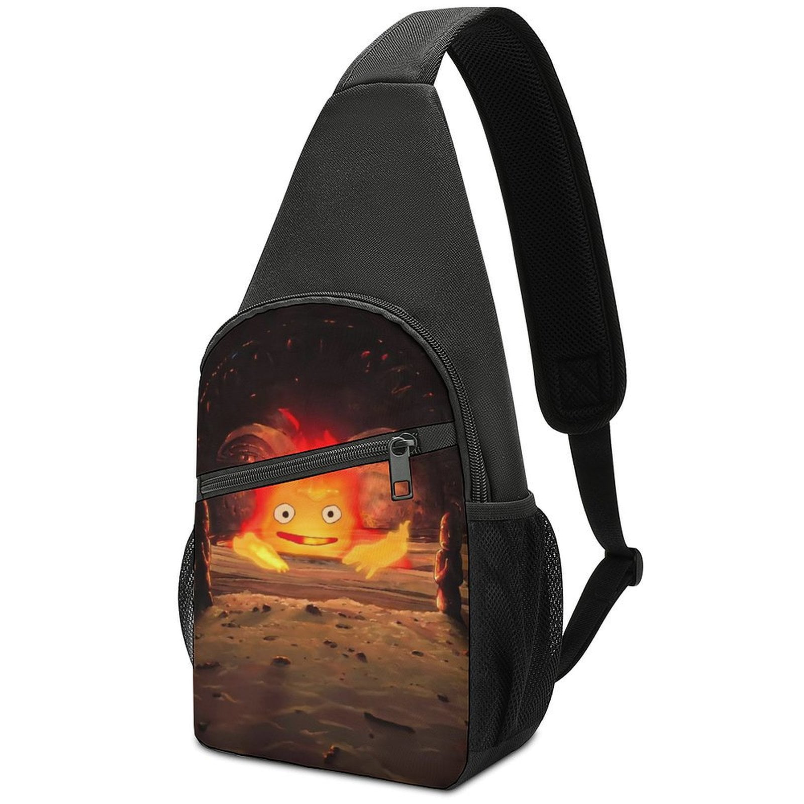 Howl's Moving Castle Unisex Crossbody Bags Lightweight Sling Backpack ...