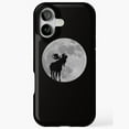 Howling Moose Full Moon Funny Lover Gift Phone Case 17 16 15 14 13 12 ...