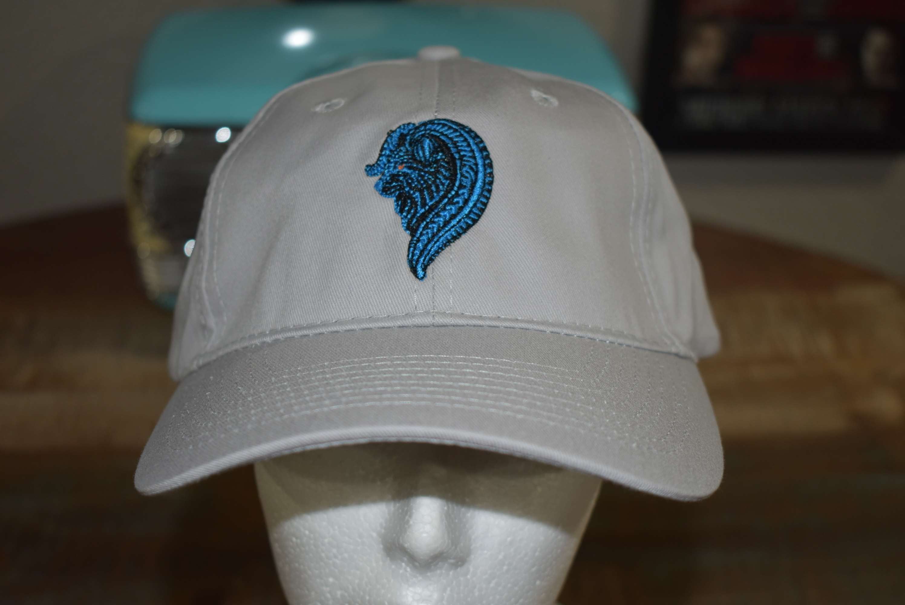 Howling Wolf Clothing Tribal Wolf Hat - Blue - Walmart.com