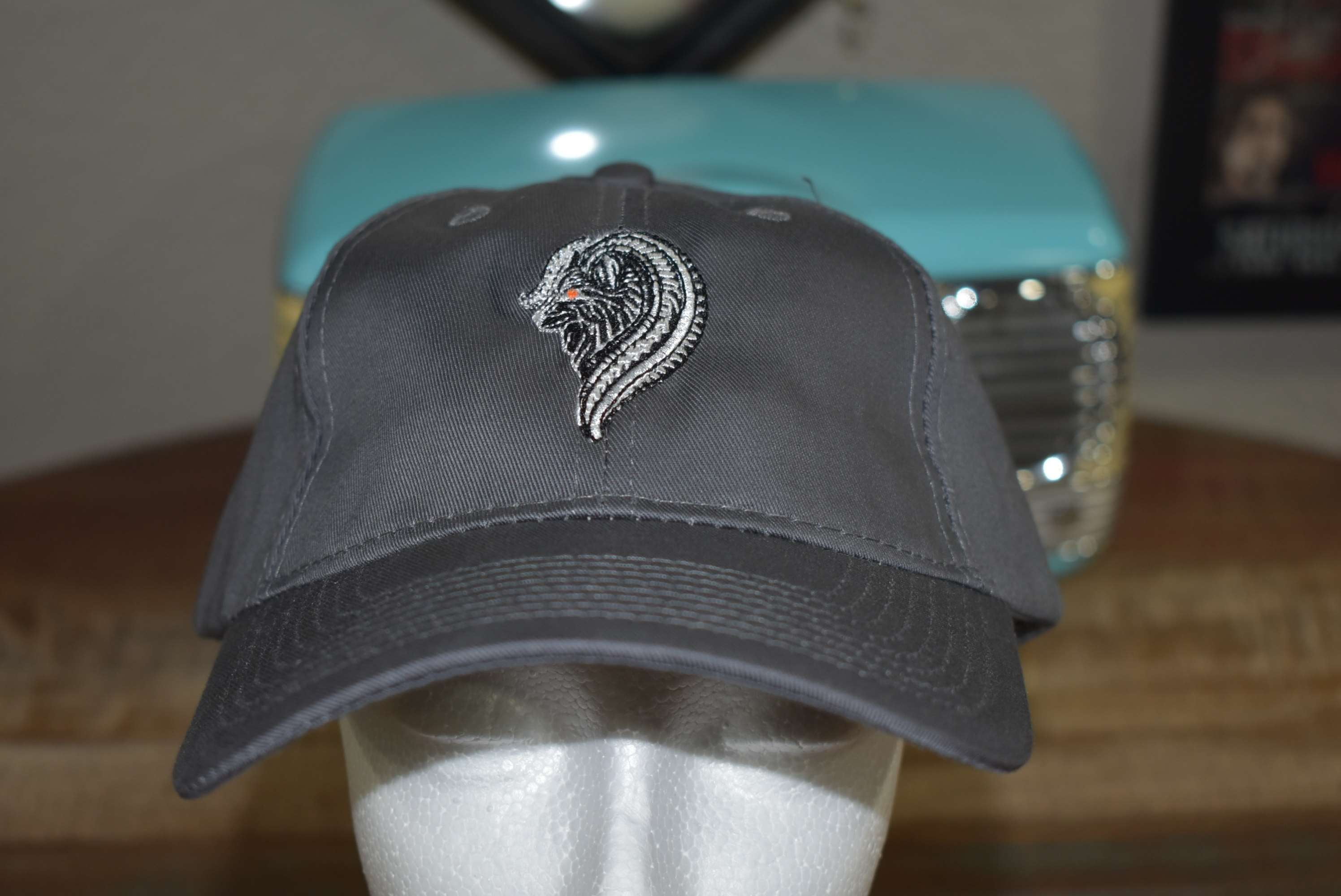Howling Wolf Clothing Tribal Wolf Hat - Grey - Walmart.com