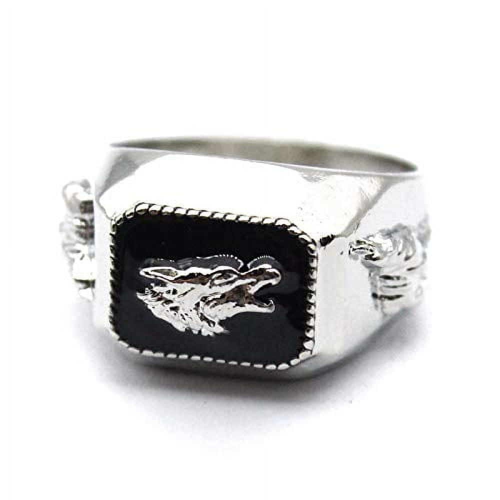 Howling Wolf Ring