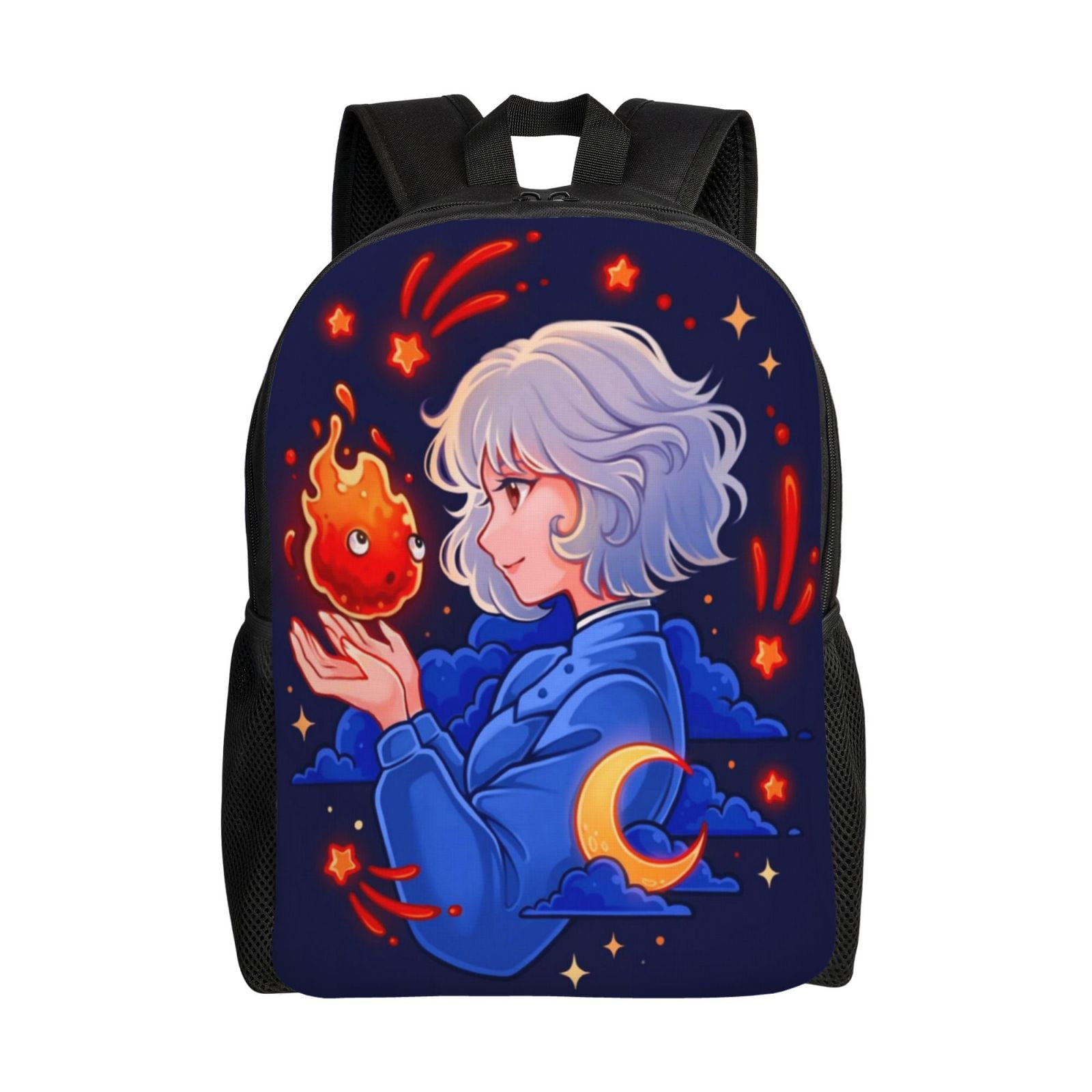 Howls Moving Castle Backpack Cute Anime Large Capacity Multifunction ...