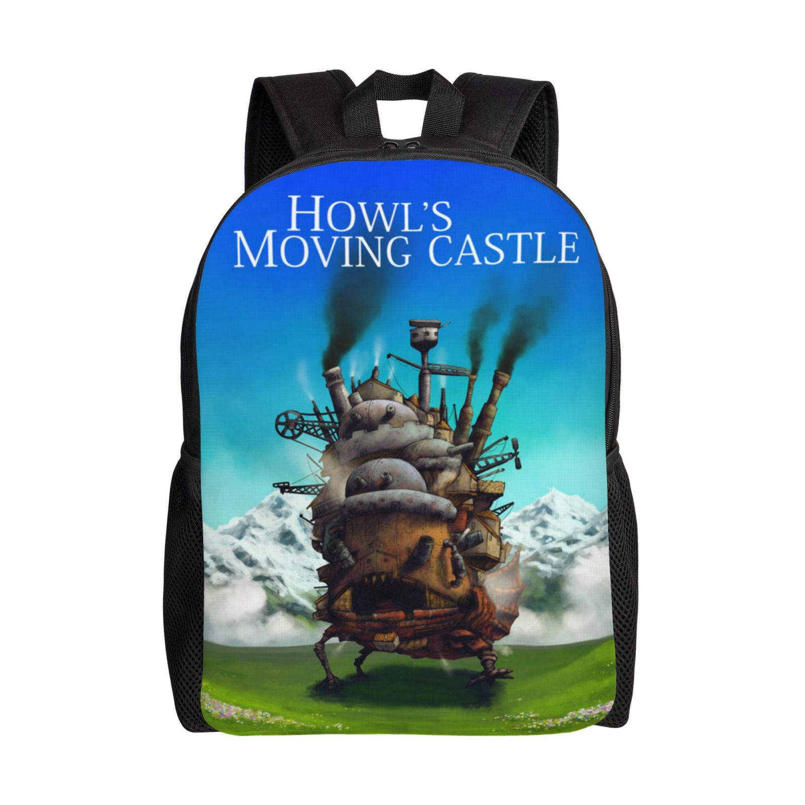 Howls Moving Castle Backpack Cute Anime Large Capacity Multifunction ...