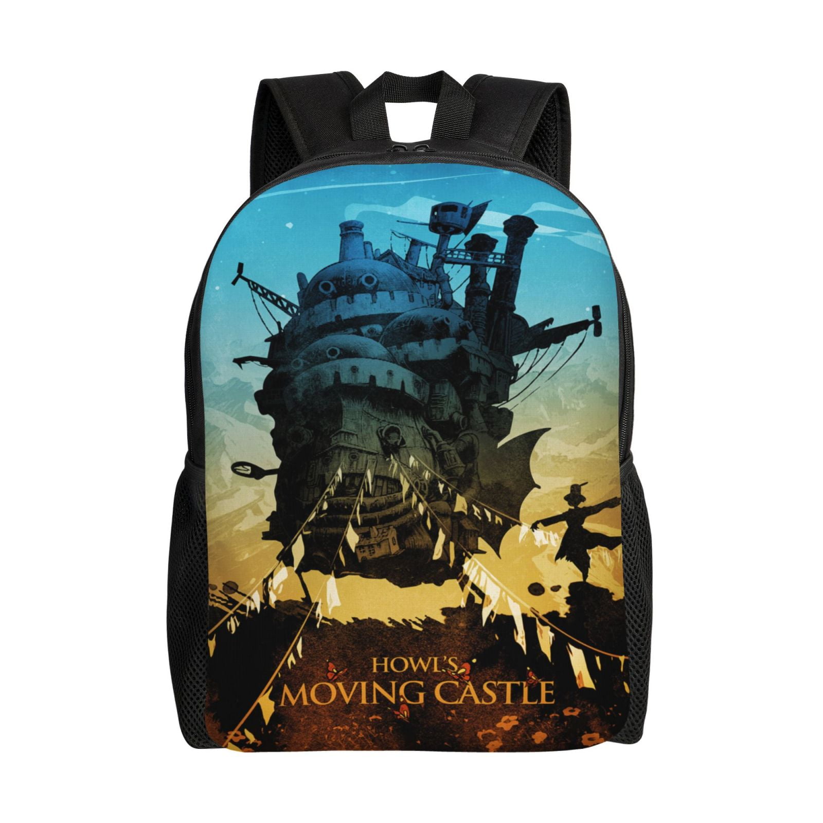 Howls Moving Castle Backpack Cute Anime Large Capacity Multifunction ...