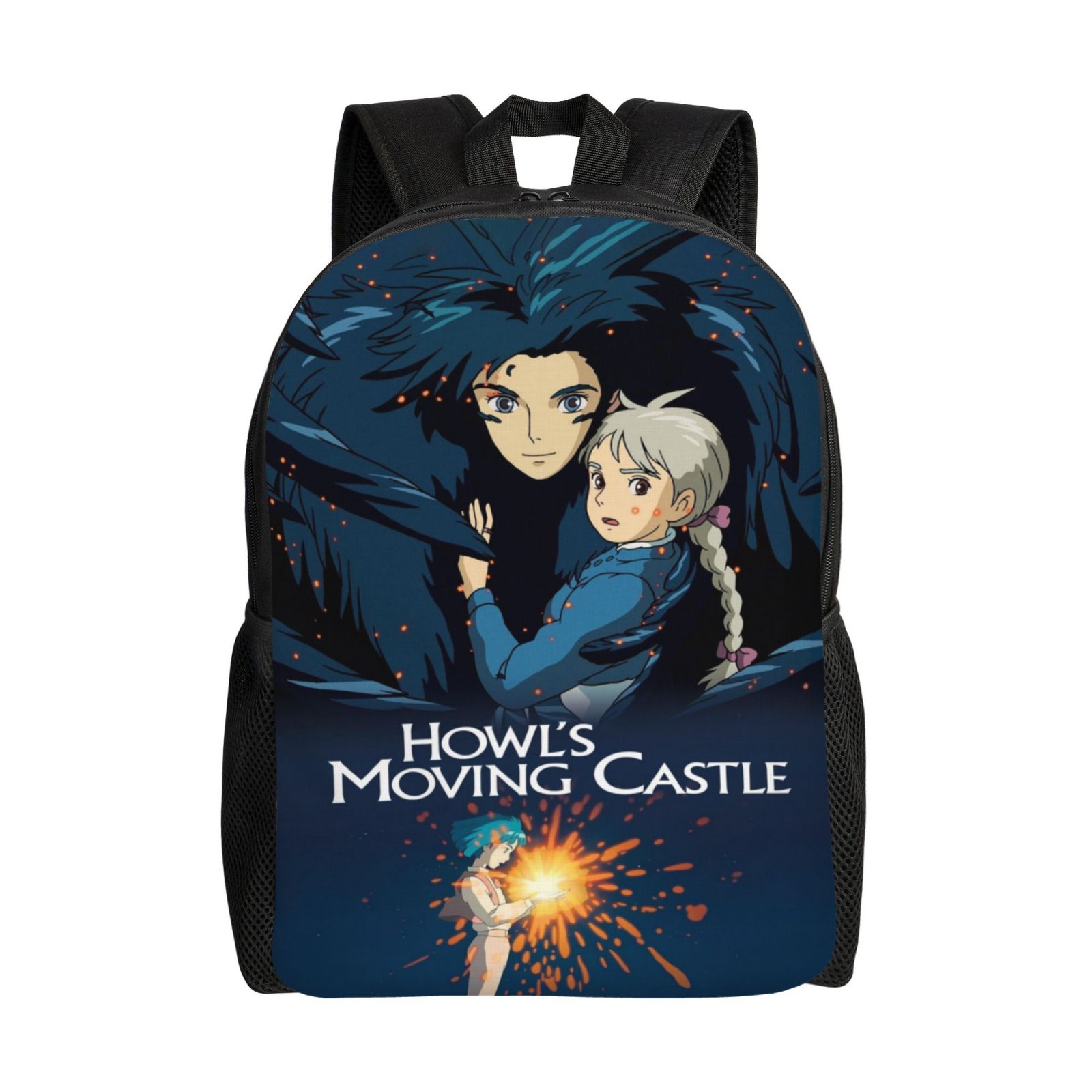 Howls Moving Castle Backpack Cute Anime Large Capacity Multifunction ...