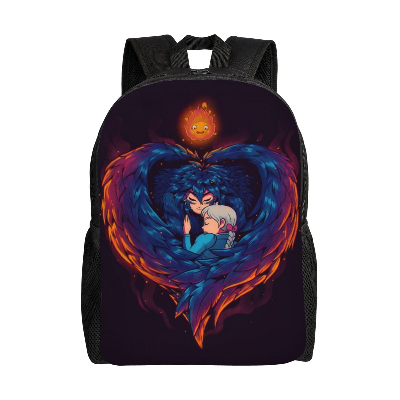 Howls Moving Castle Backpack Cute Anime Large Capacity Multifunction ...