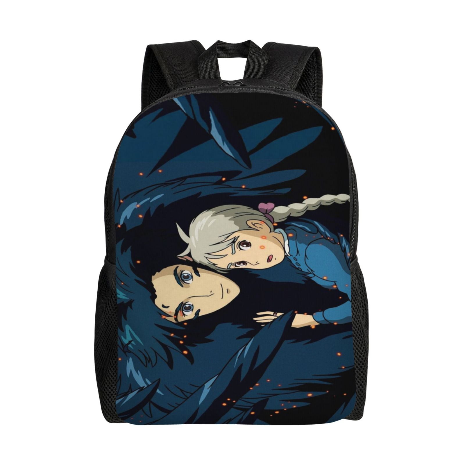 Howls Moving Castle Backpack Cute Anime Large Capacity Multifunction ...