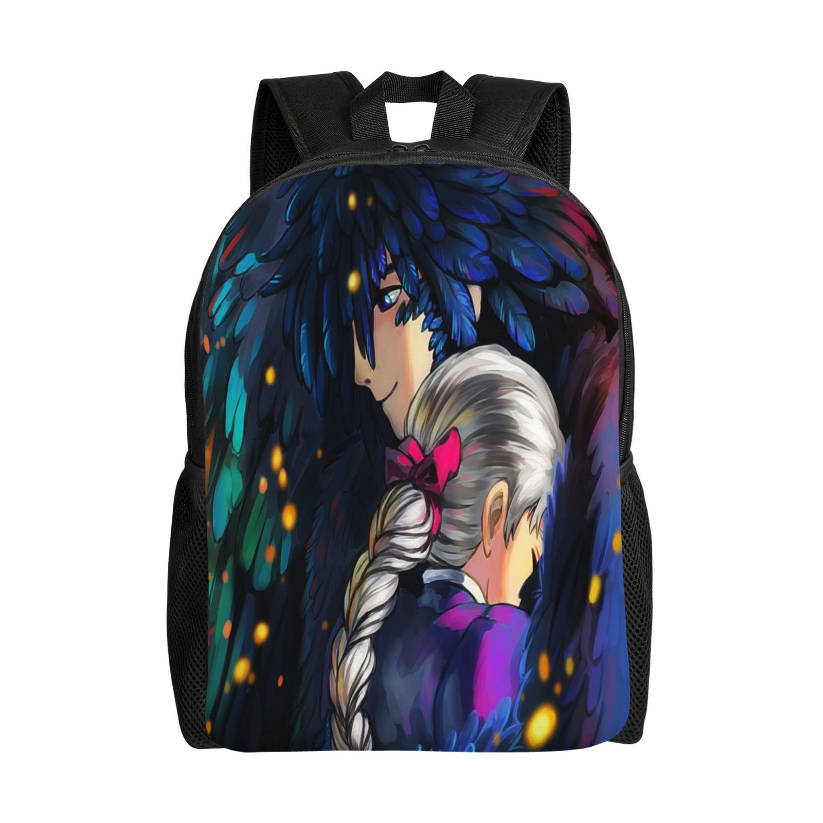 Howls Moving Castle Backpack Cute Anime Large Capacity Multifunction ...