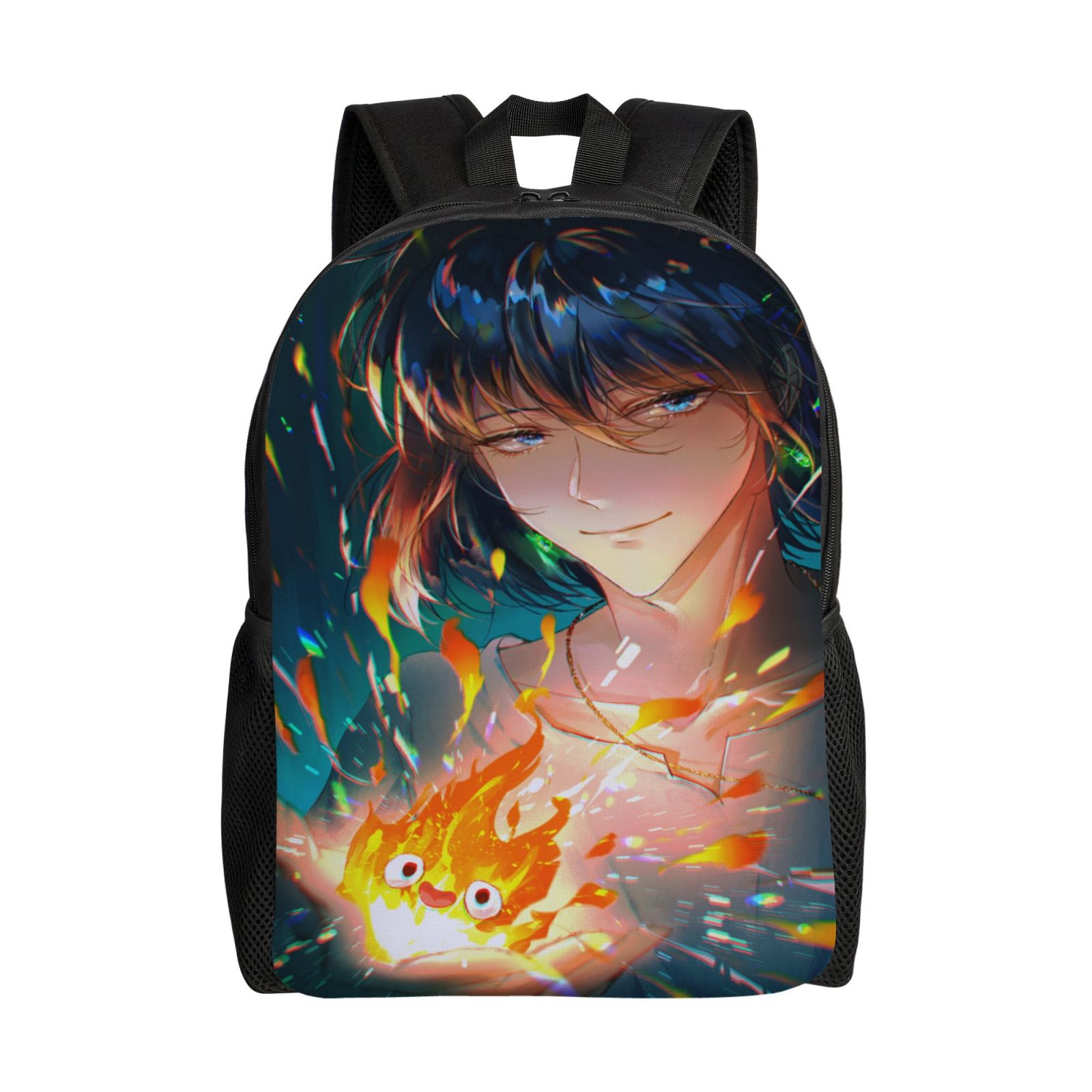 Howls Moving Castle Backpack Cute Anime Large Capacity Multifunction ...